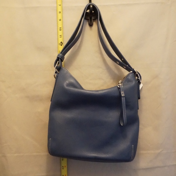 Coach | Bags | Coach Blue Leather Slim Legacy Hobo Nwt 9326 | Poshmark